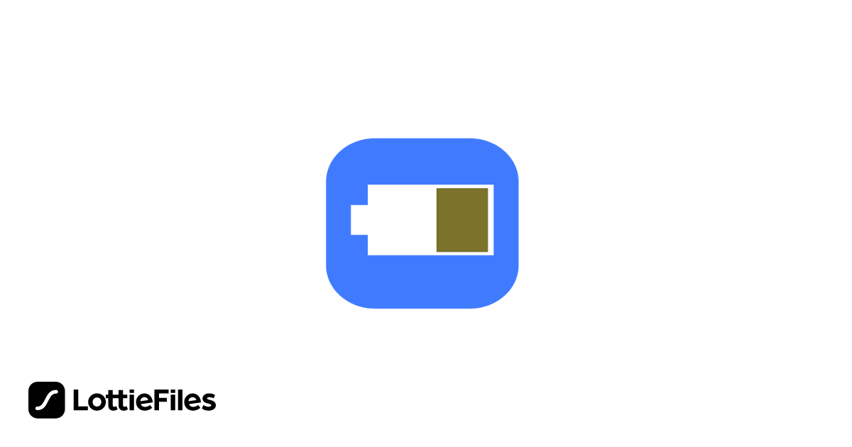 Free Low Battery Animation Animation by MD Safwan Chowdhury Thahmid ...