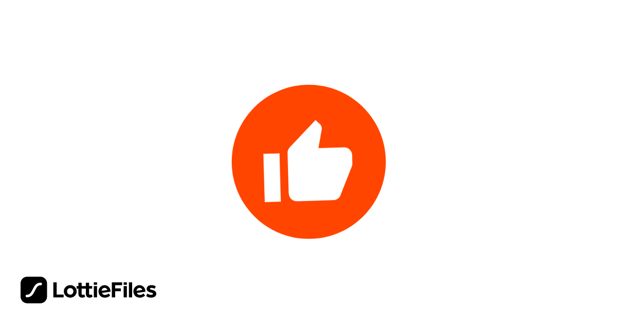 Free Like Button Animation by Darshan Suthar | LottieFiles