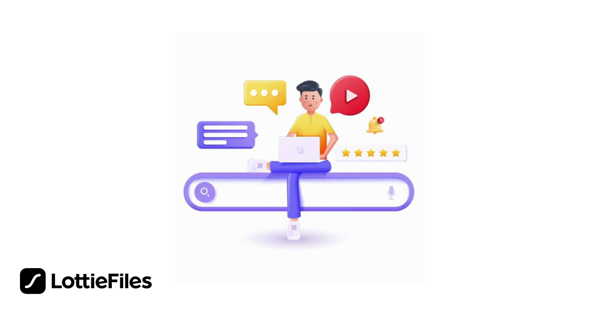 Free 3D Digital Marketing Animation by Irfan | LottieFiles