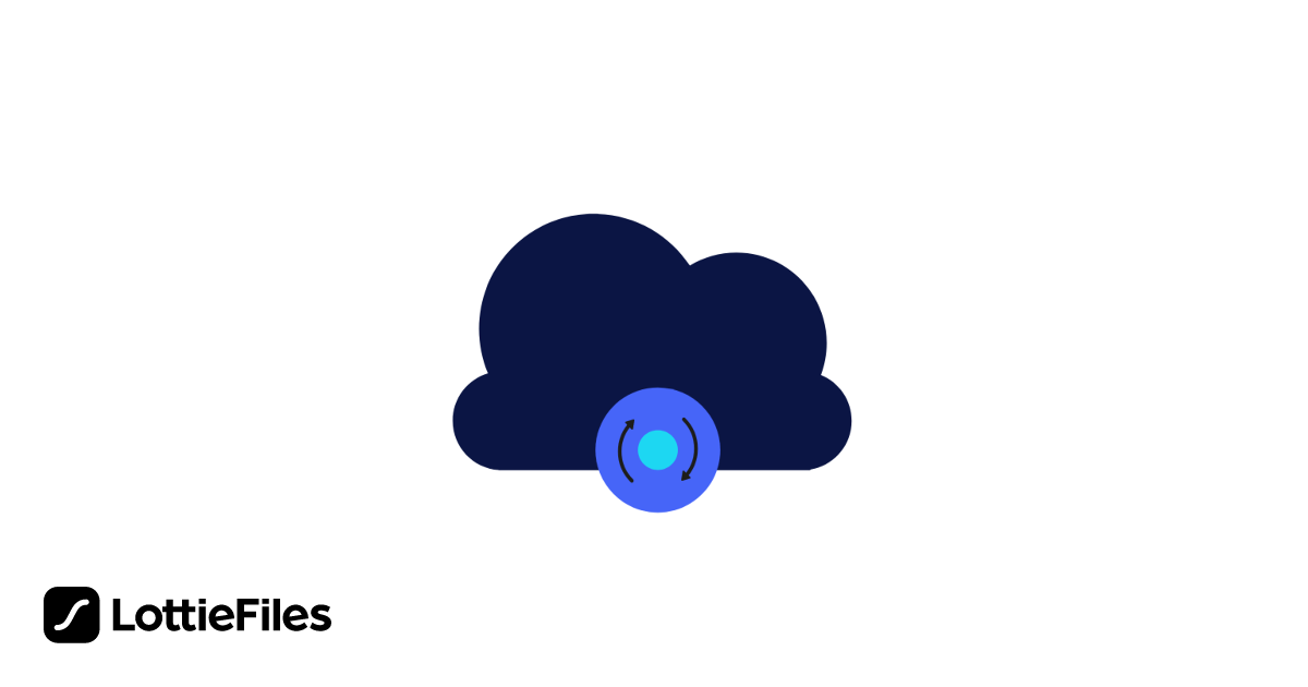 Free Cloud Solutions Icon Animation by Toms | LottieFiles