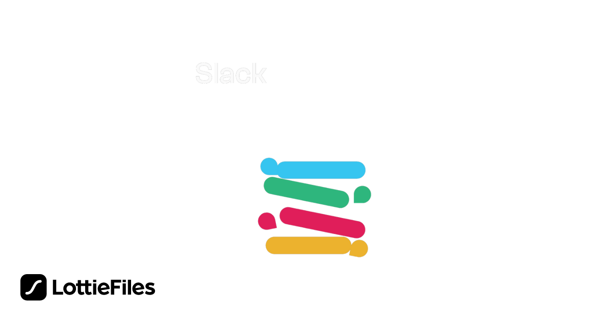 Free Slack Animation by Krishnakumar | LottieFiles