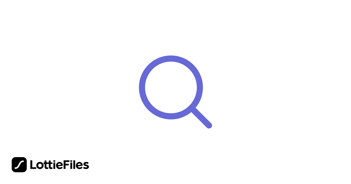 Free Search Icon 02 Animation by Goutham | LottieFiles