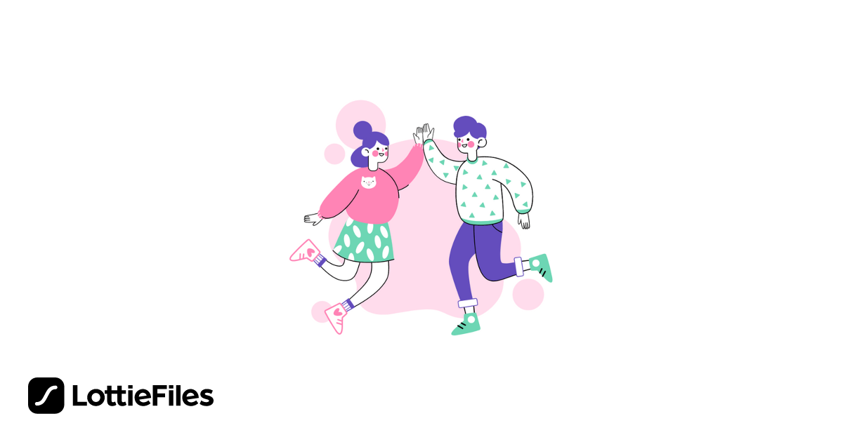 Free High five Animation by Vladislav | LottieFiles