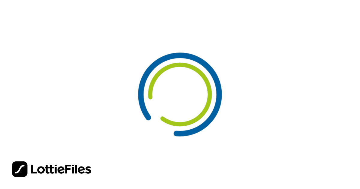 Free Loading circle Green and Blue Animation by Luis | LottieFiles