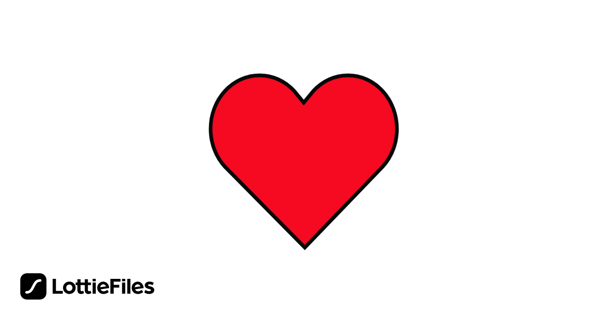 Free Red Heart Pumping Animation by Rohit Jakhar | LottieFiles