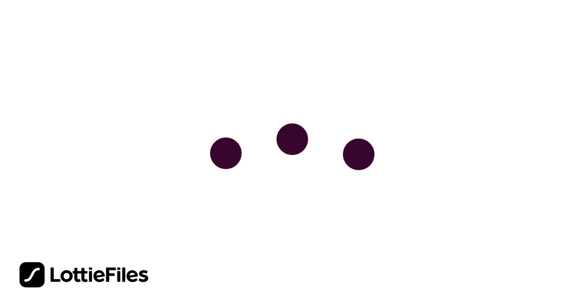 Free 3 dot loading Animation by Amirhossein kz | LottieFiles