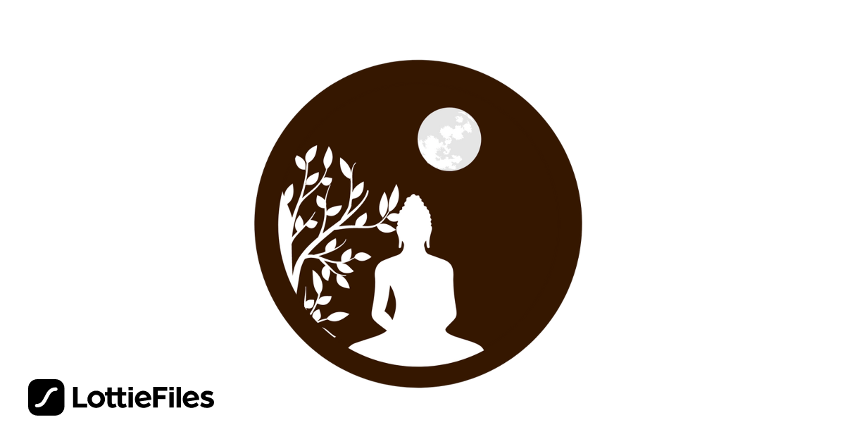 Free Buddha Jayanti AOK Main Animation by Shobhan | LottieFiles