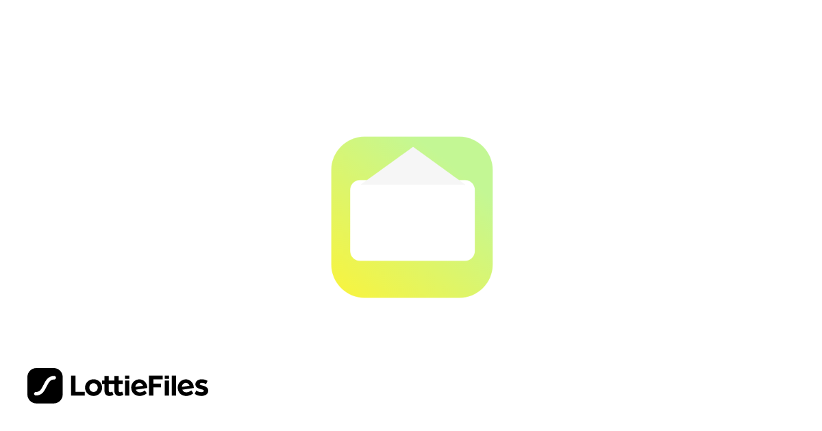 Free Closing mail button animation Animation by Miroslav Pesic ...