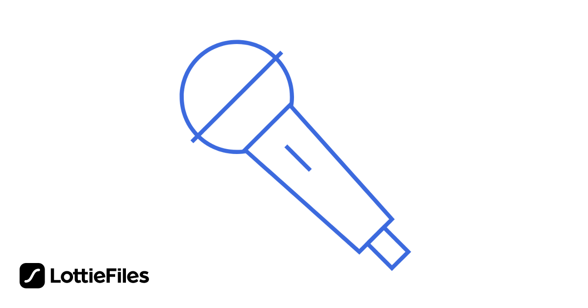 Free Voice microphone Animation by Anton Orlov | LottieFiles