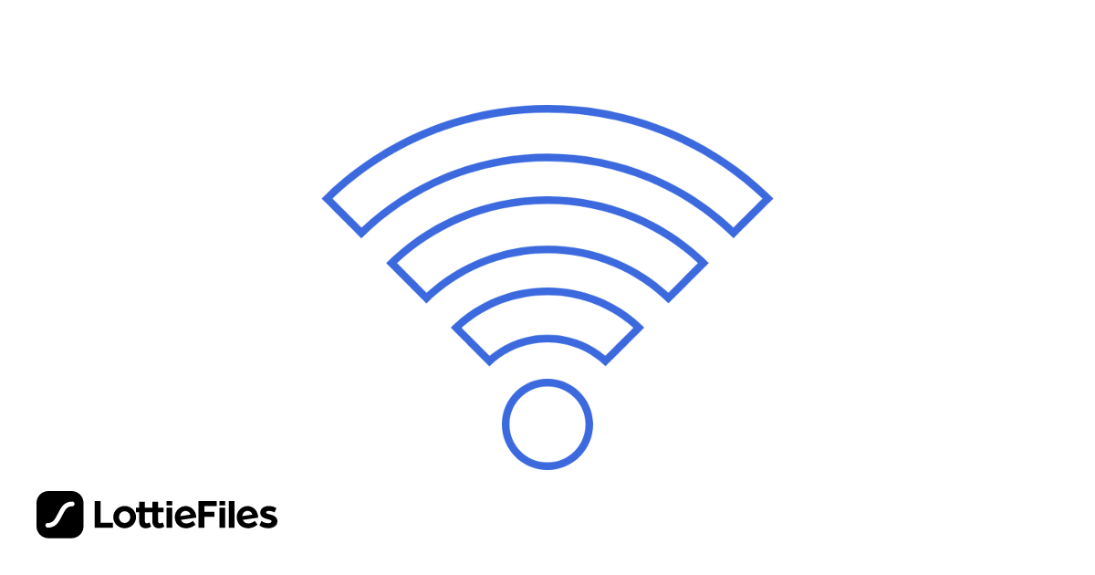 Free Wi-fi Animation by Anton Orlov | LottieFiles