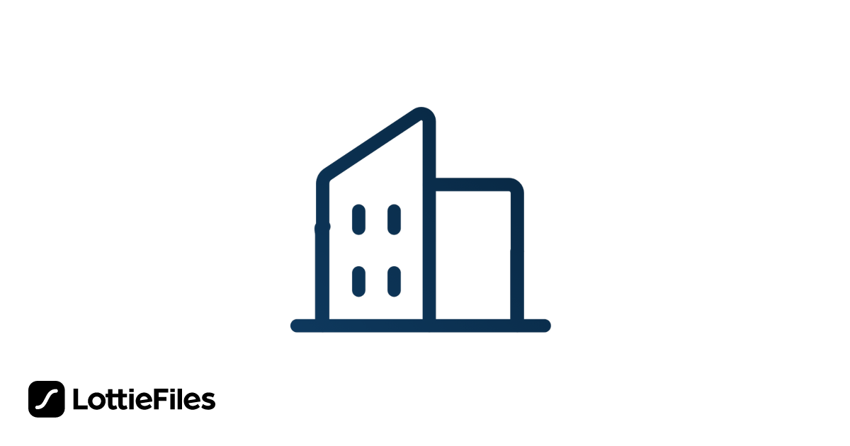 Free Buildings Icon (Deep Blue-Dark Blue) Animation by stephen.mcmahon ...