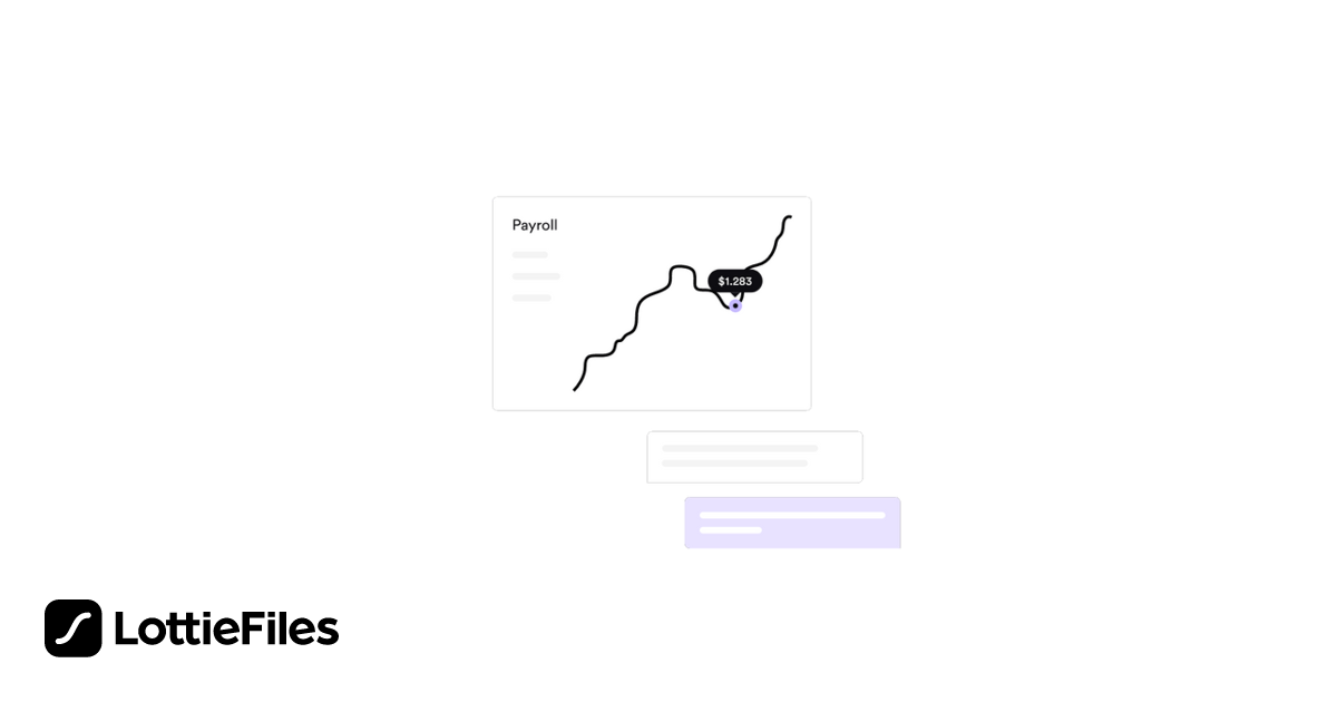 Free Payroll graph Animation by Weblodge | LottieFiles