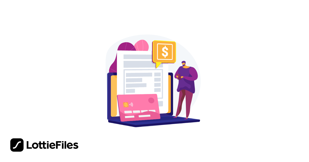 Free bills Animation by Emerson | LottieFiles