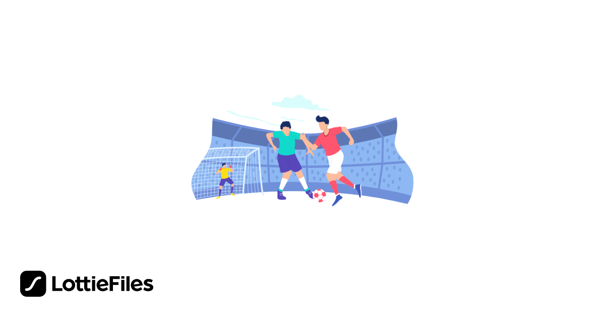 Free Soccer player kick on the goal post Animation by Abdul Latif ...