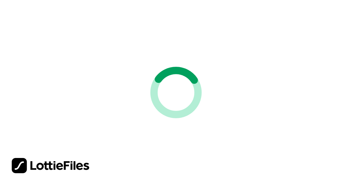 Free loading circle green Animation by TrinhLe Minh | LottieFiles
