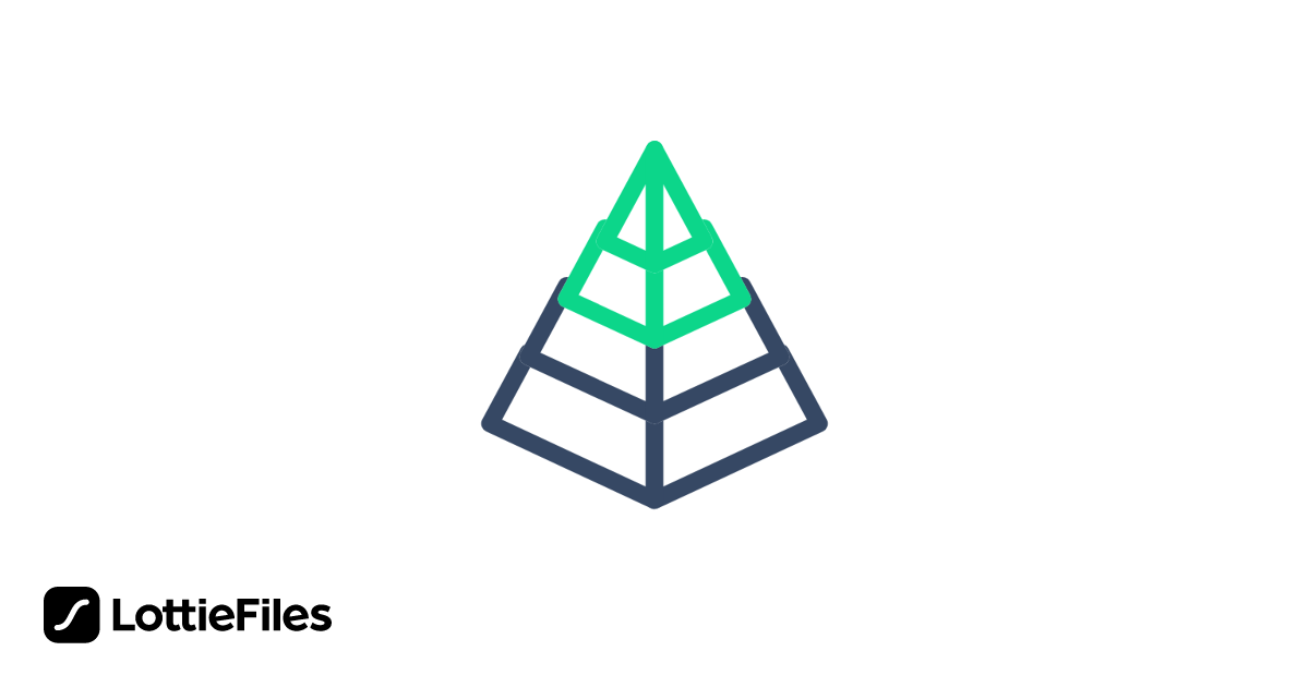 Free pyramid data Animation by Akash Patel | LottieFiles