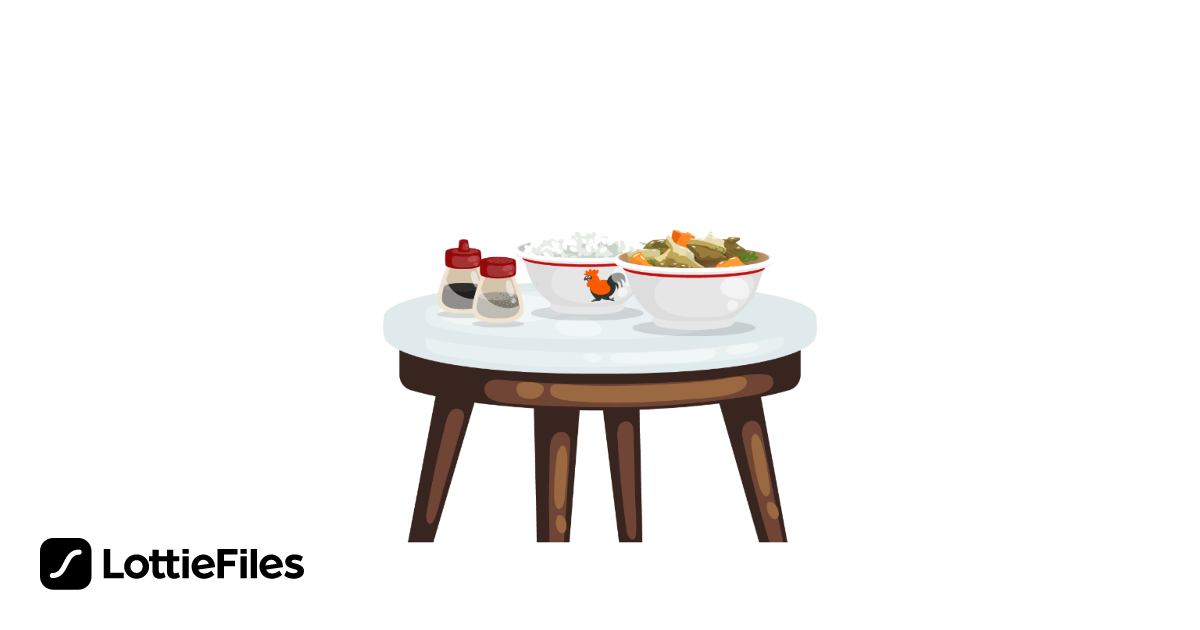 Free Food on the table Animation by Rizqy Ali Syaifurrahman | LottieFiles