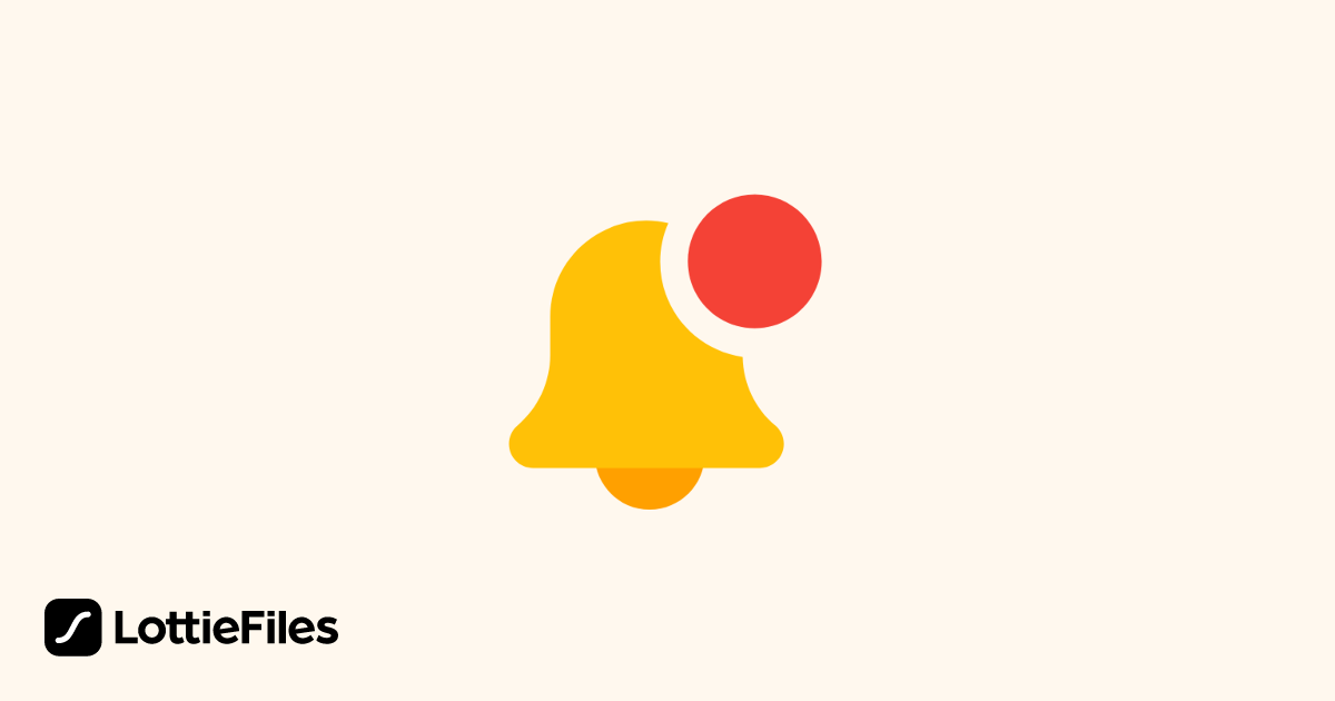Free Notification Animation by Ashish Kejriwal | LottieFiles