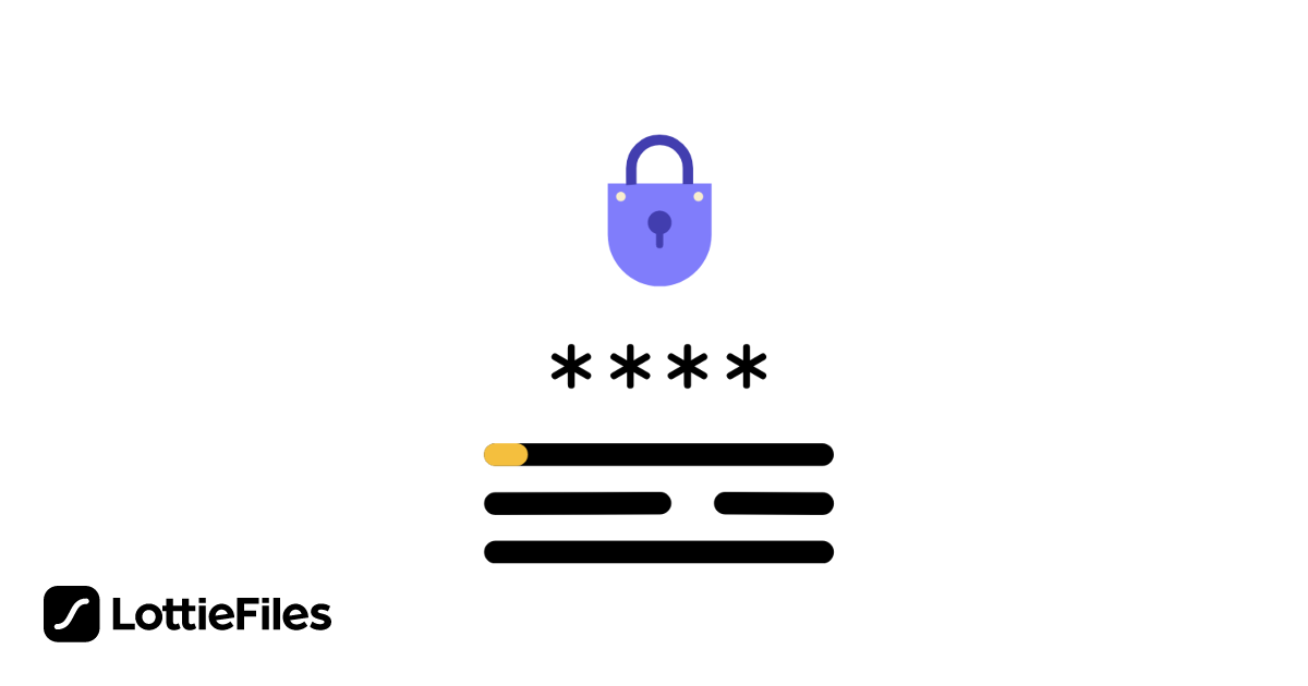 Free change password Animation by ra_zi_ ra_zz | LottieFiles