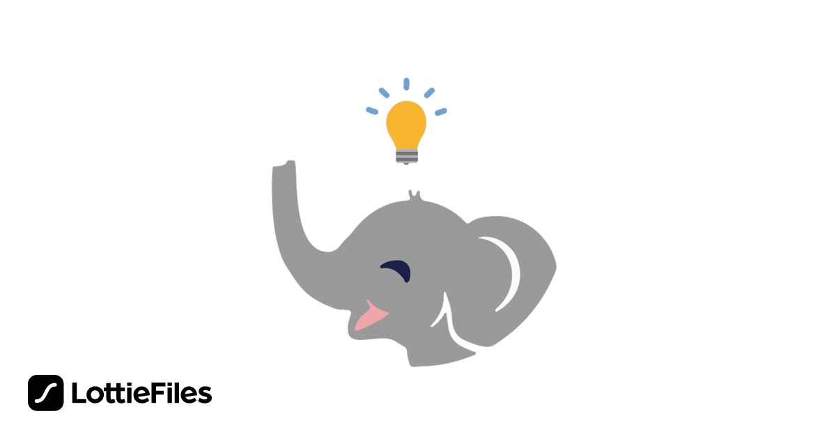 Free elephant_IOS Animation by Noah | LottieFiles