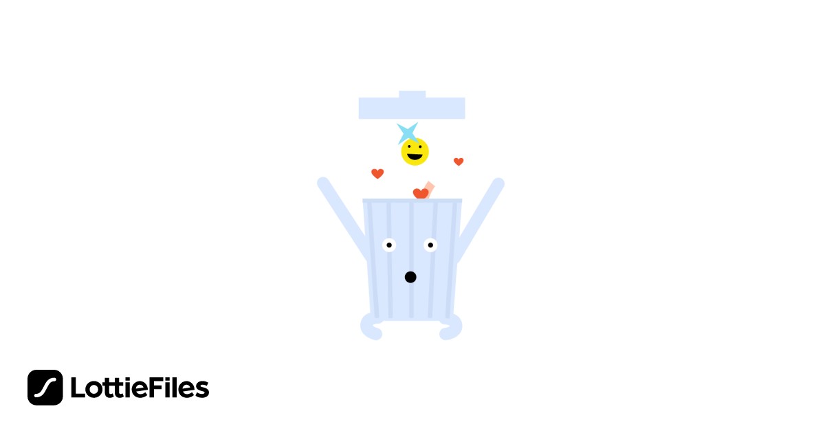 Free happy garbage Animation by Hayley Anderson | LottieFiles
