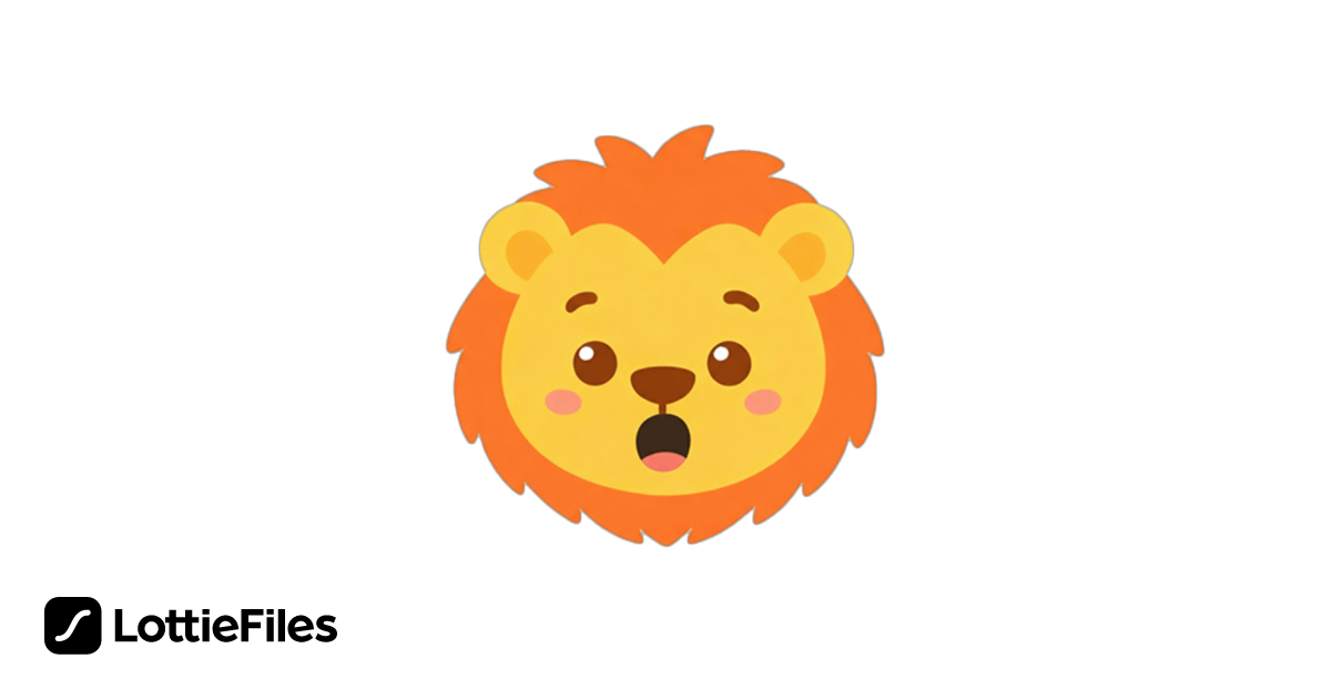Free lion Animation by | LottieFiles
