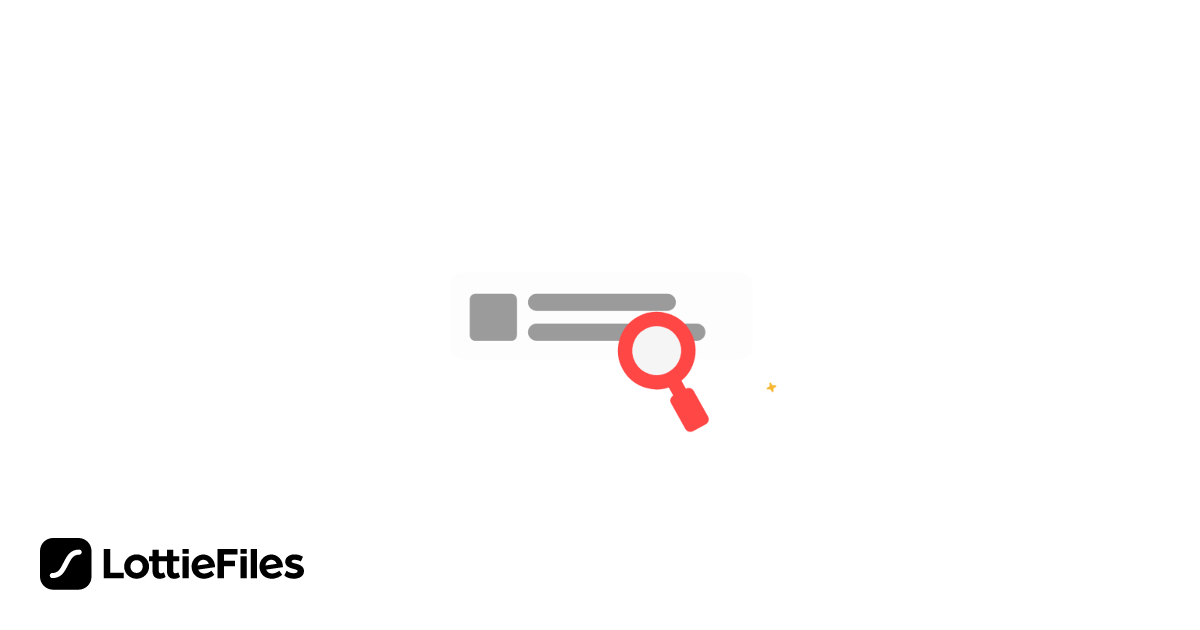 Free Lupa Animation by Daniel Teixeira | LottieFiles