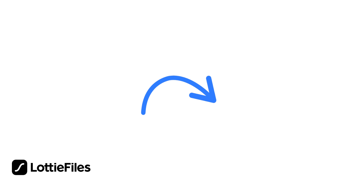 Free curve arrow Animation by Muhammad | LottieFiles