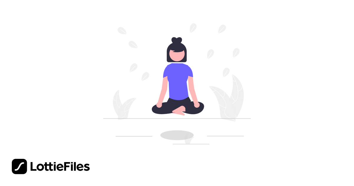Free Yoga Animation by Daanish | LottieFiles