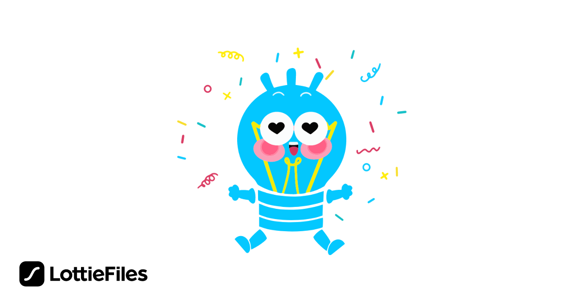 Free Happy Mascot Animation by Thalia Tran | LottieFiles