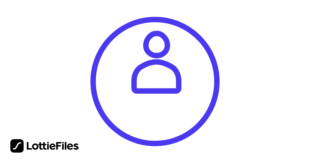 Free User Icon Animation by keval23 | LottieFiles