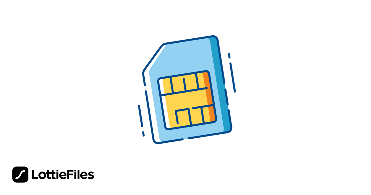 Free sim Animation by Lina Lysenko | LottieFiles