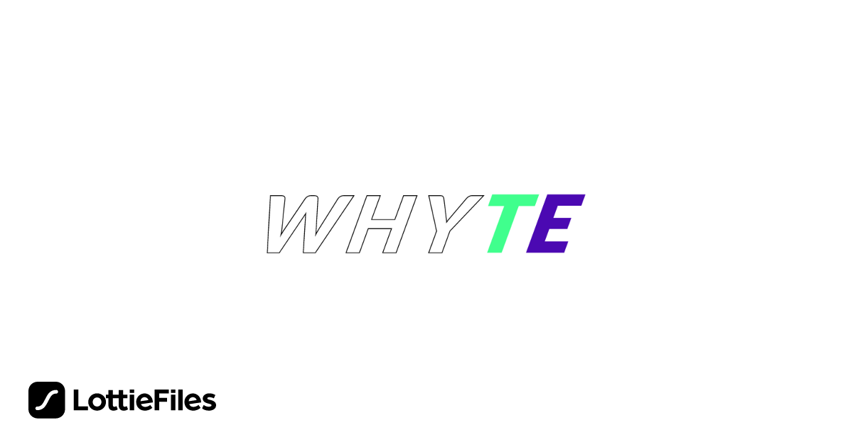Free WHYTE Animation by Oleh Pushkash | LottieFiles