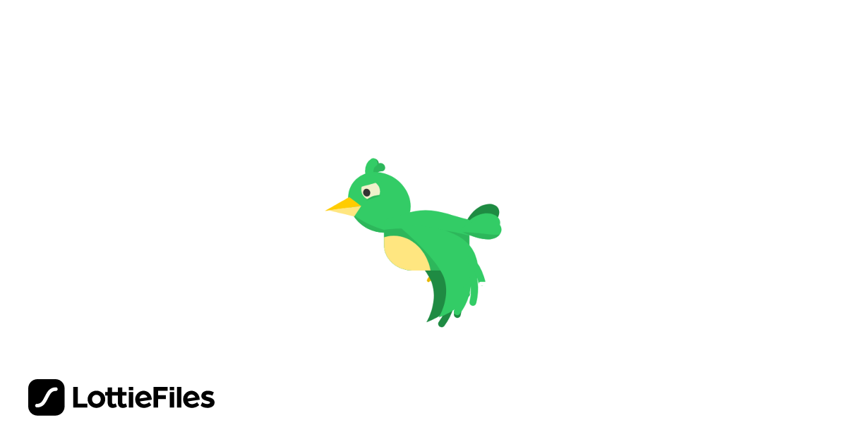 Free Flying Bird Animation by gomotion | LottieFiles