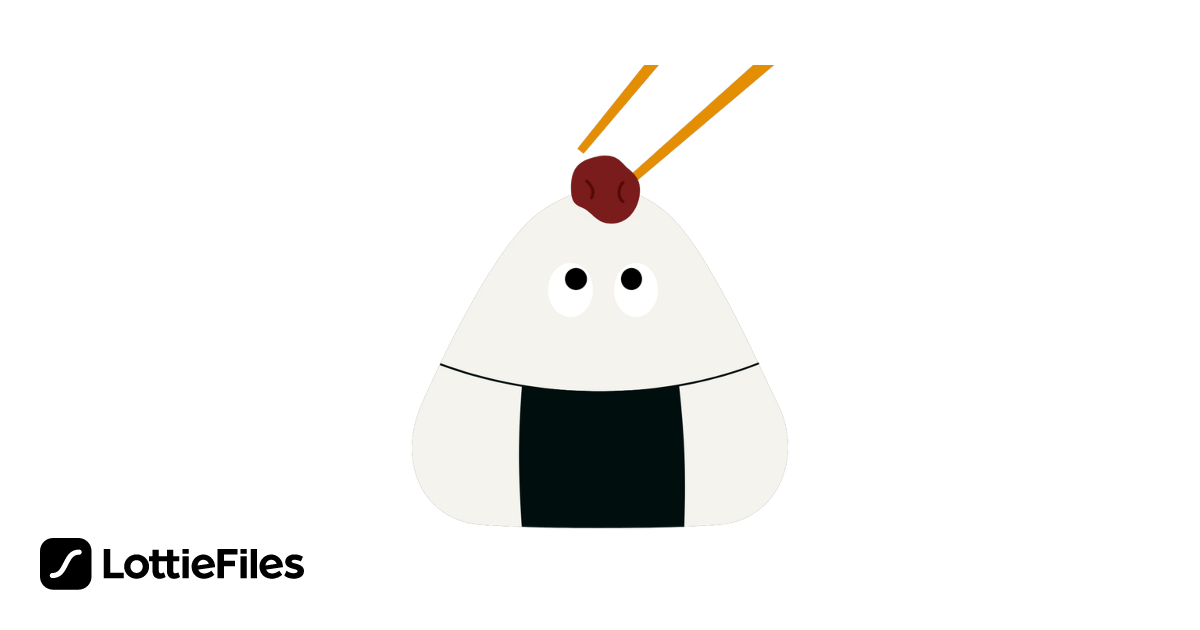 Free Ume Onigiri Animation by Ngan | LottieFiles