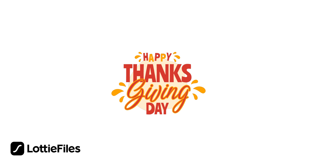 Free Thanks giving Day Animation Animation by Tahmina | LottieFiles