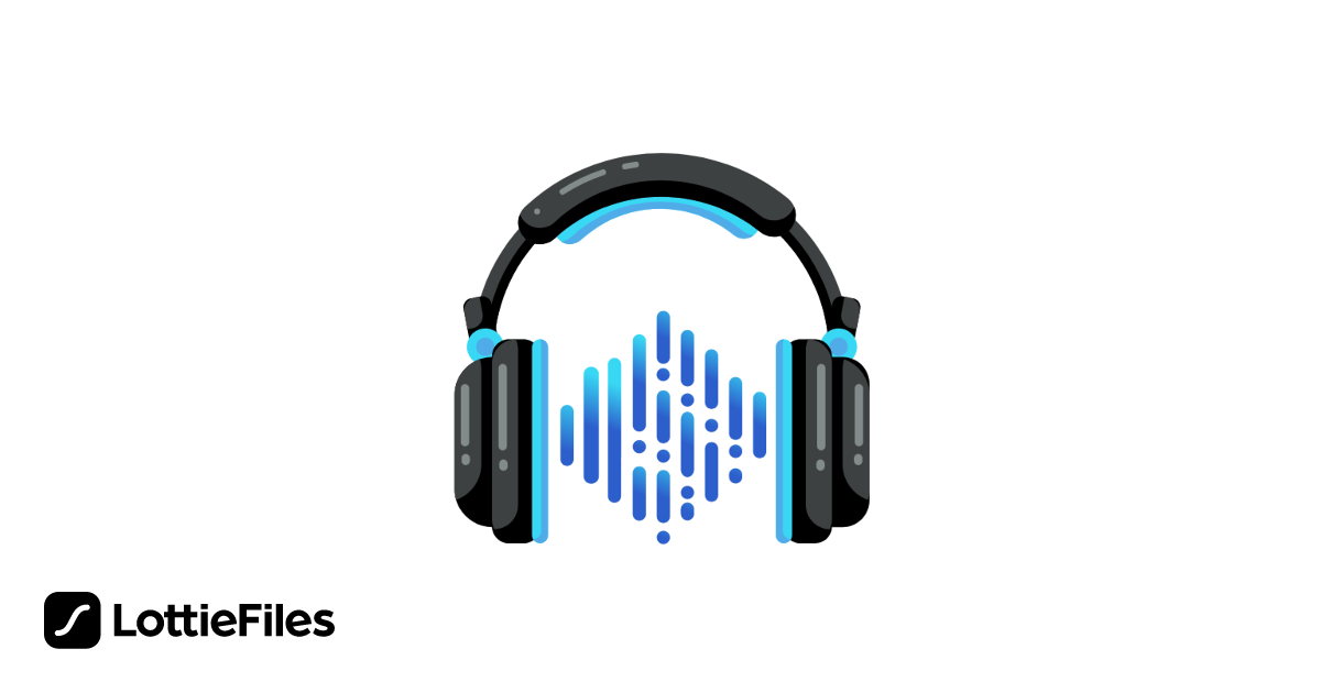 Free Headphone Animation by Ludovic | LottieFiles