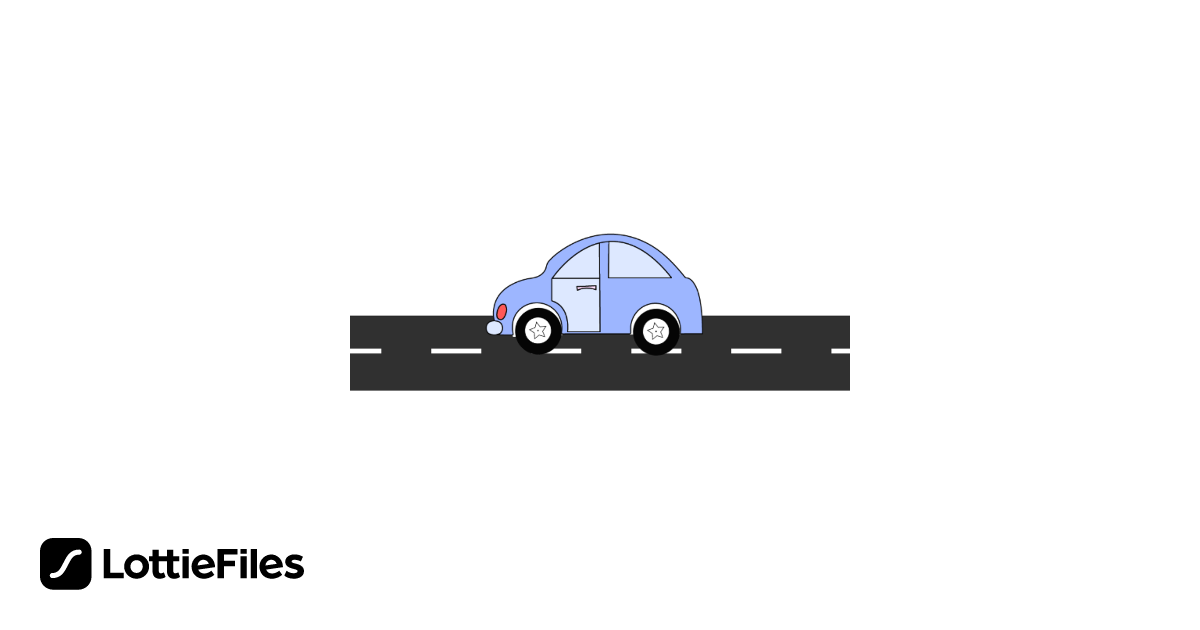 Free Running Car Animation Animation by Anayatul Islam Nayeem | LottieFiles