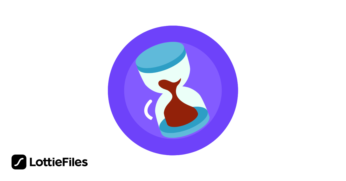Free Hourglass Animation by ANIGRAV | LottieFiles