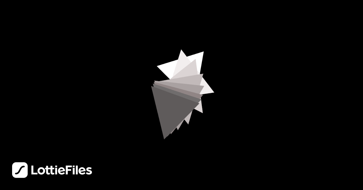 Free Triange Loader Animation by Nathan Covert | LottieFiles