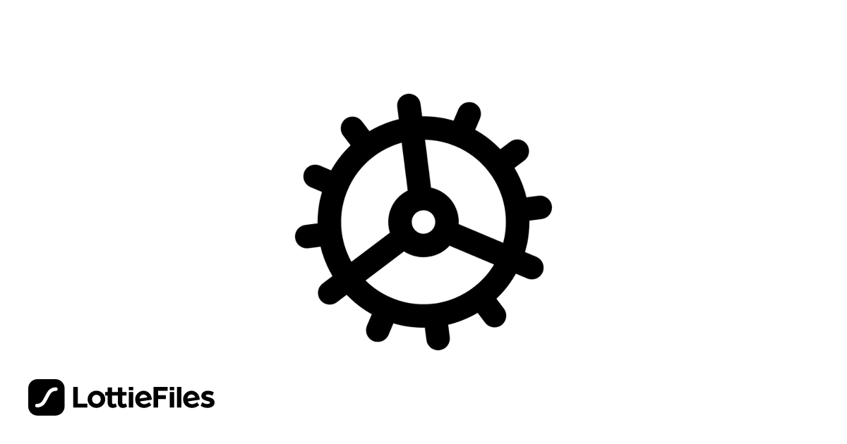 Free Settings icon Animation by Aime Bruce | LottieFiles