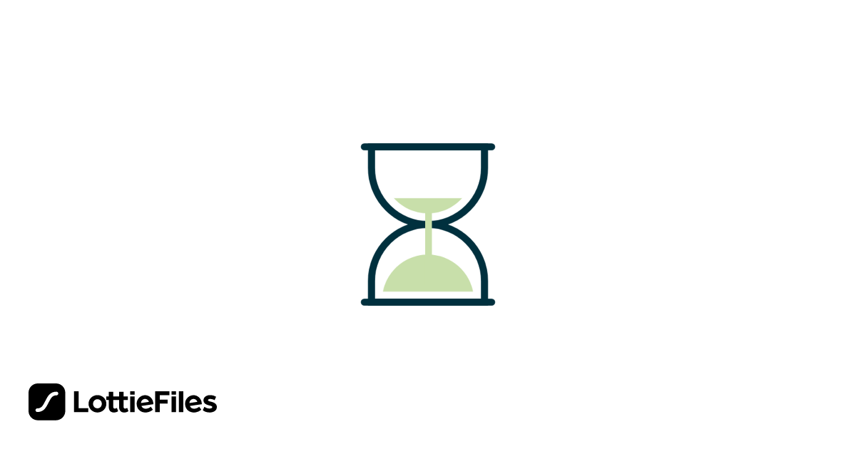 Free hourglass loading Animation by AdukuPeter | LottieFiles