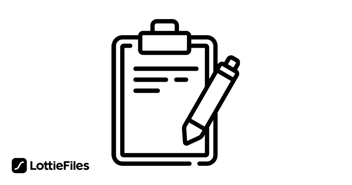 Free clipboard Animation by RobertJanek | LottieFiles