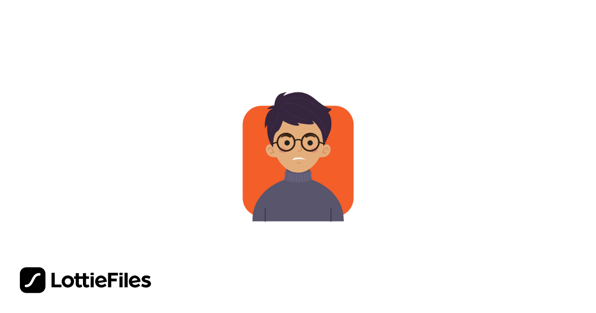 Free Sad 2D character Animation by sidharth khurana | LottieFiles