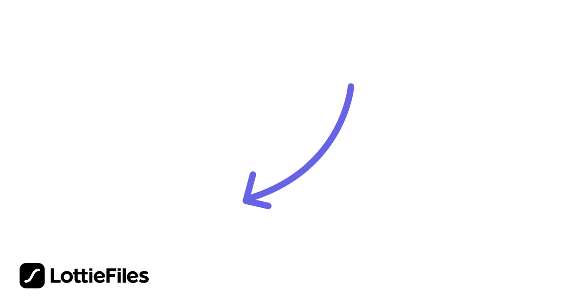 Free Arrow Down Left Animation by Tommaso | LottieFiles