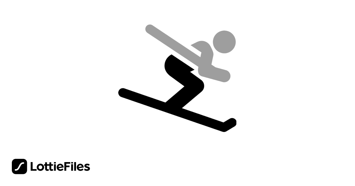 Free skiing Animation by Marcela | LottieFiles