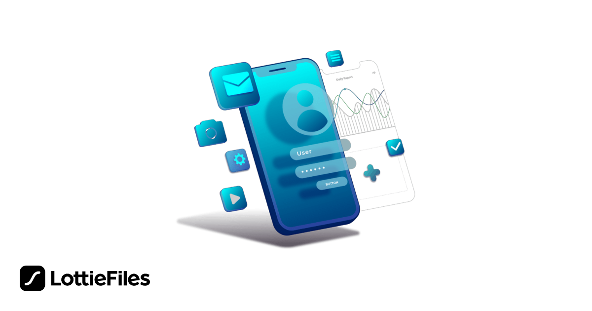 Free App animation Animation by Emily | LottieFiles