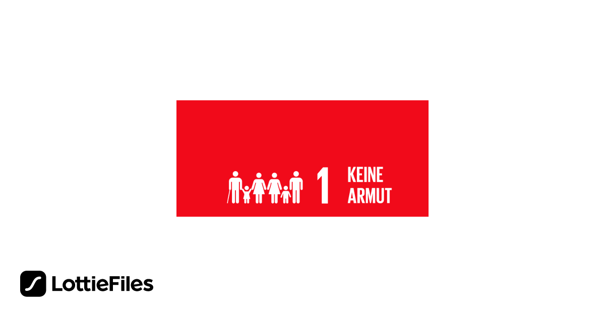 Free SDG 1 Animation by Daniel Nicolai | LottieFiles
