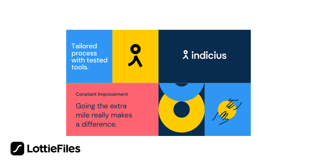 Free Indicius Make a Difference Animation by Indicius | LottieFiles