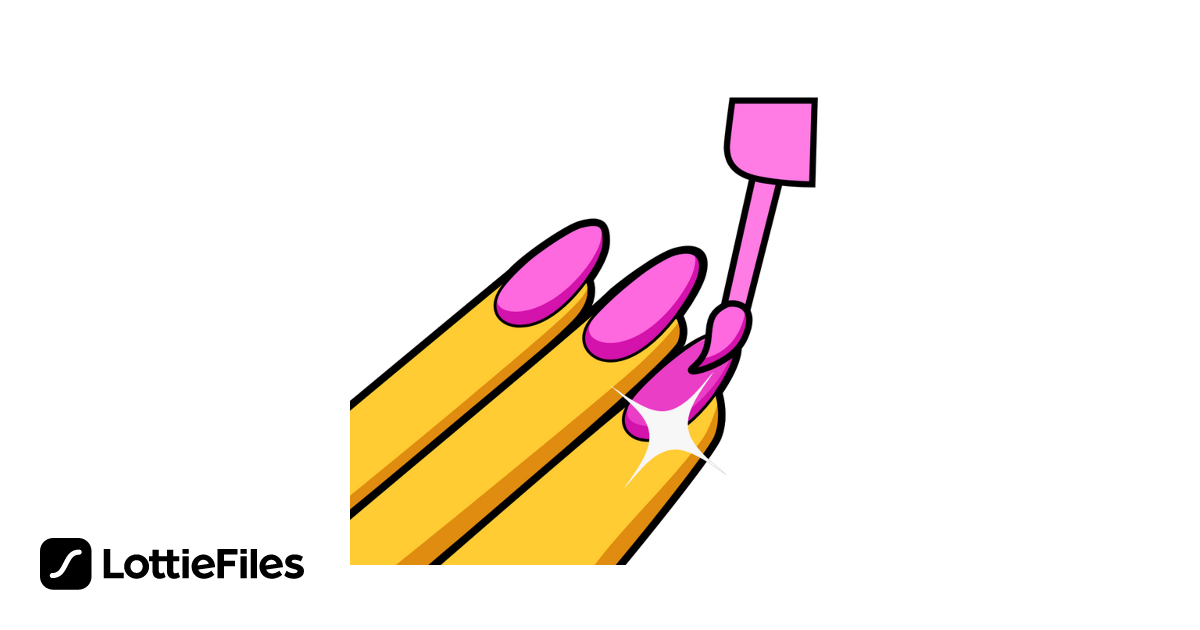 Free Nails polish Animation by Roman | LottieFiles